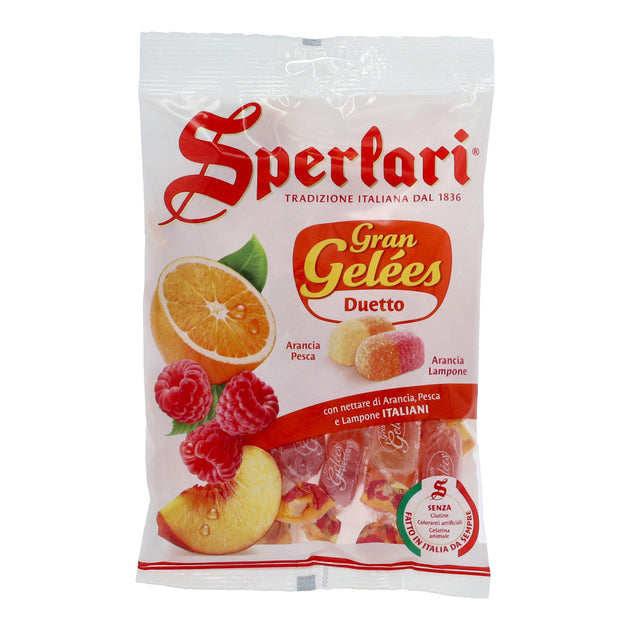 Sperlari Duetto Bi-Flavored Jelly Candies, 4.05 Ounce | Colavita USA